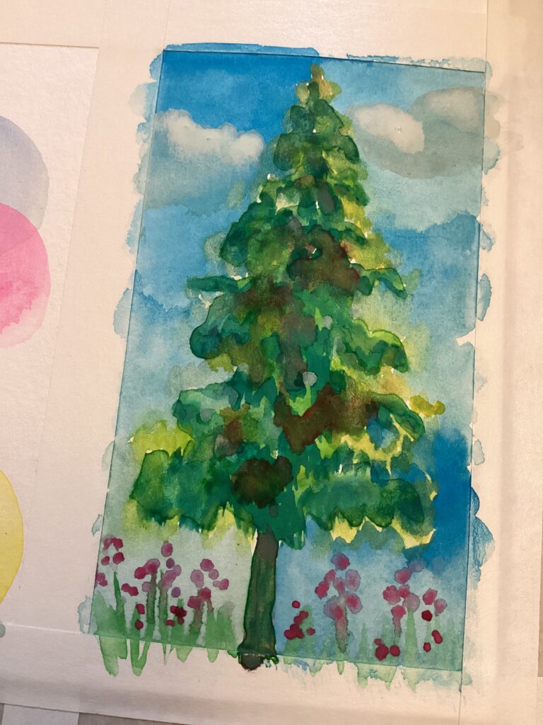 Watercolor Challenge - HRay Art
